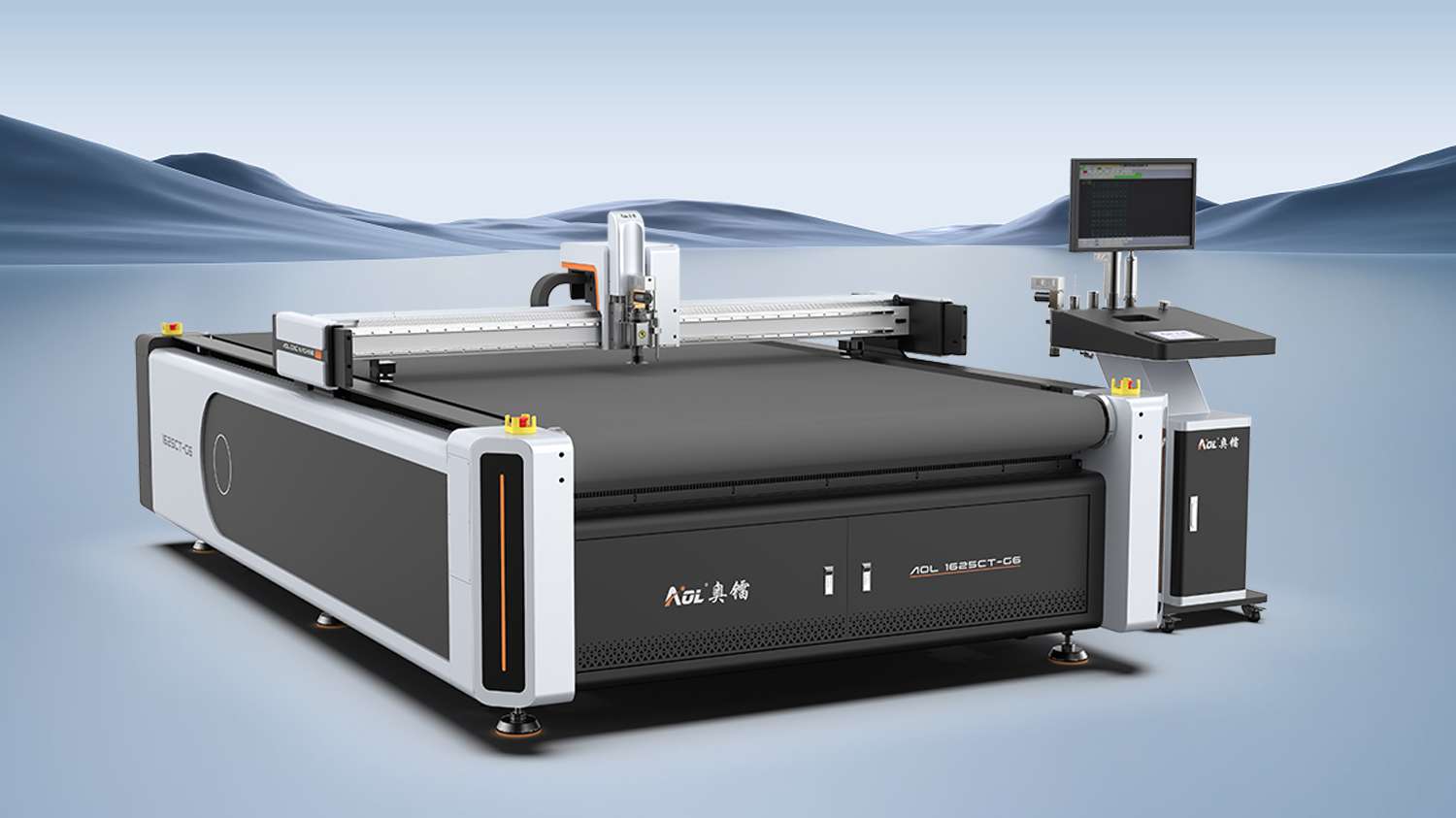 Cardboard digital CNC cutting machine